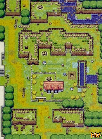 Plans de The Minish Cap - Ferme Lon Lon - Le Palais de Zelda